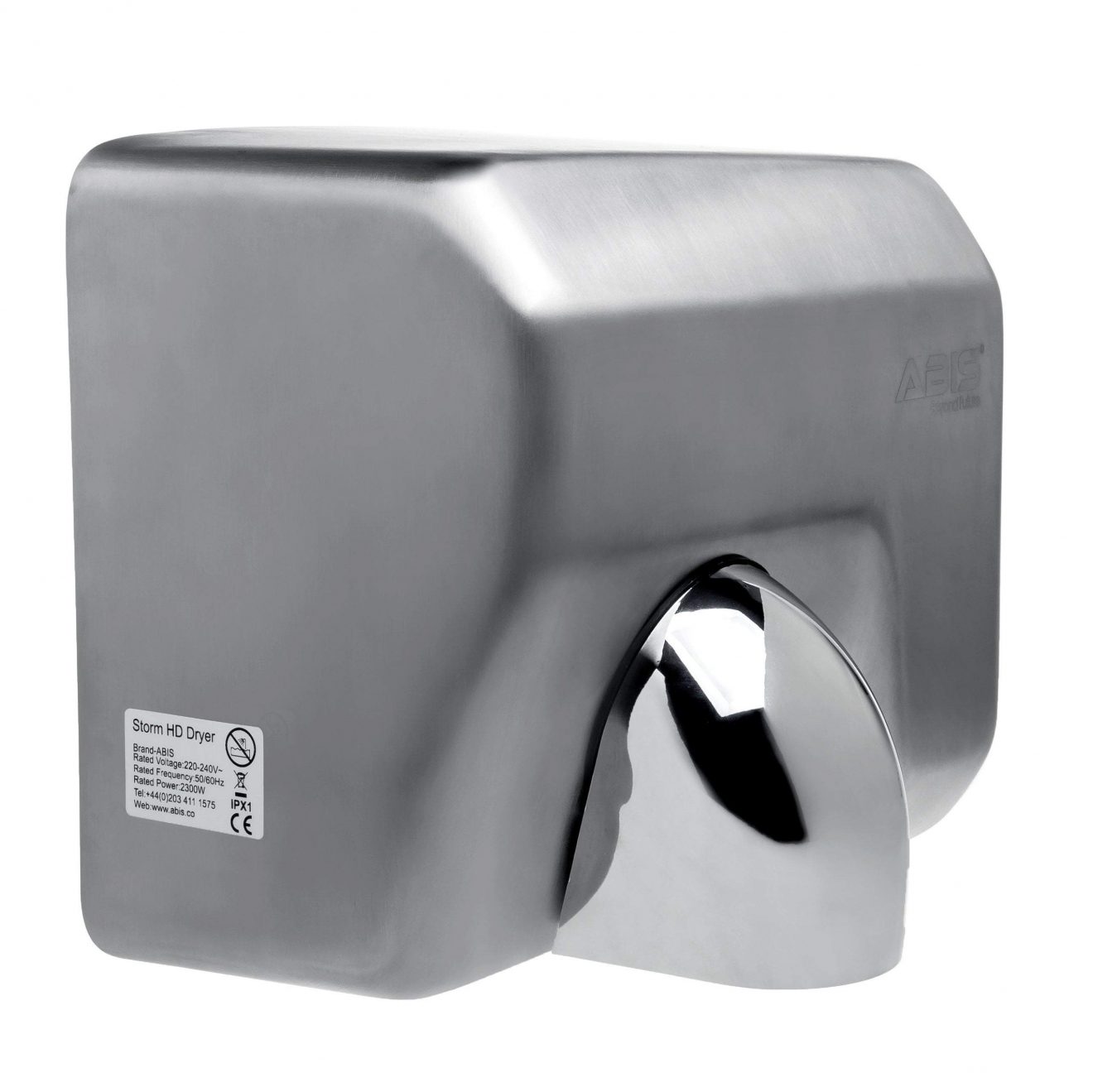 Commercial Hand Dryer Stainless Steel High Speed 360° Nozzle - Storm ...
